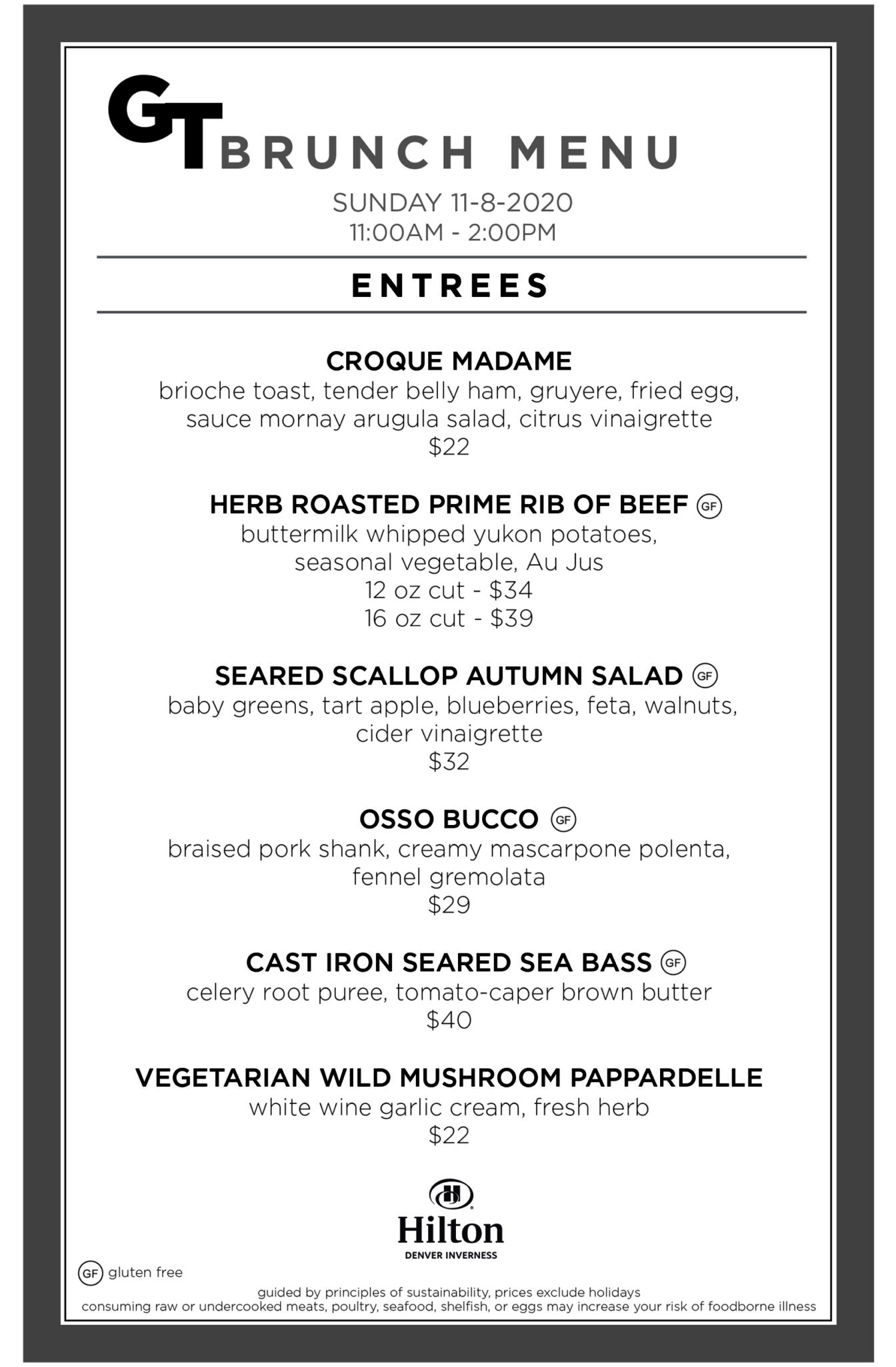 Sunday Brunch - The Club at Inverness | Golf, Tennis, Dining, Fitness ...